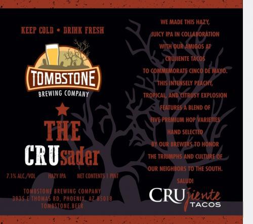 CRUsader IPA - Tombstone Brewing Co - 16 oz can – High Altitude Home ...