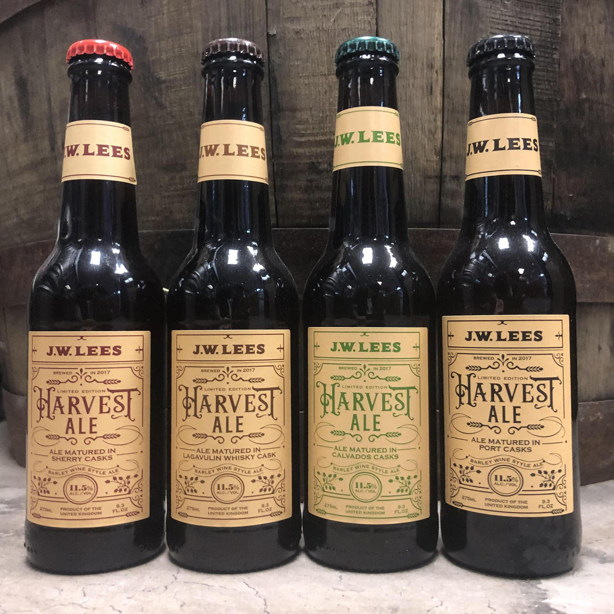 J.W. Lees Harvest Ale Variety Pack - 4 x 275 ml bottles – High Altitude ...