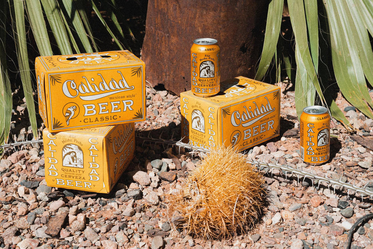 Calidad Beer Classic - Calidad Beer Co - 12 oz can – High Altitude Home ...